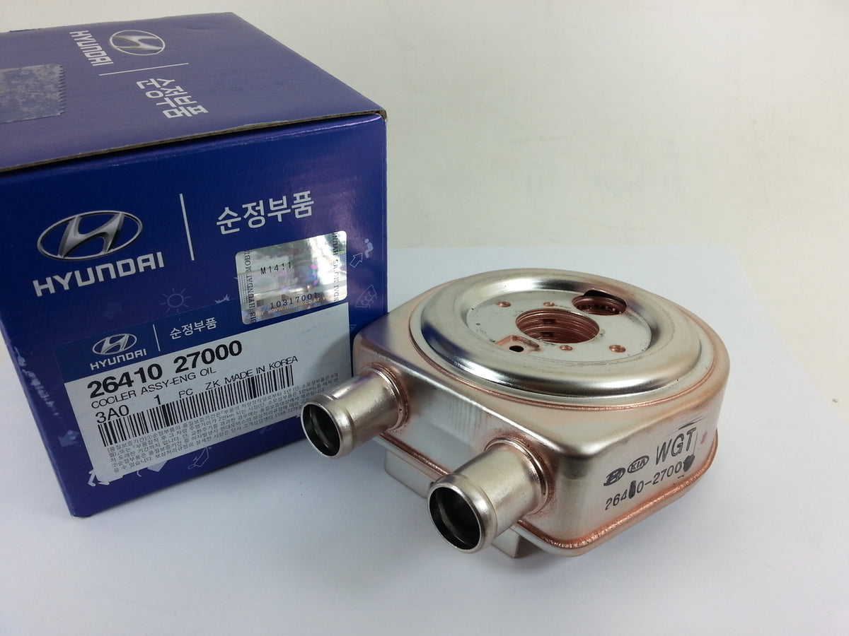 2641027000 Genuine Hyundai Kia Engine Oil Cooler for Hyundai Tucson 20 ...