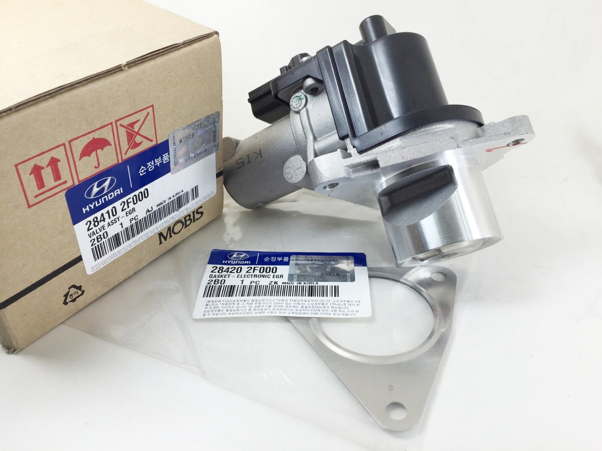 284102F000 Genuine Hyundai KIa EGR Valve (w/ gasket) for Hyundai Santa ...
