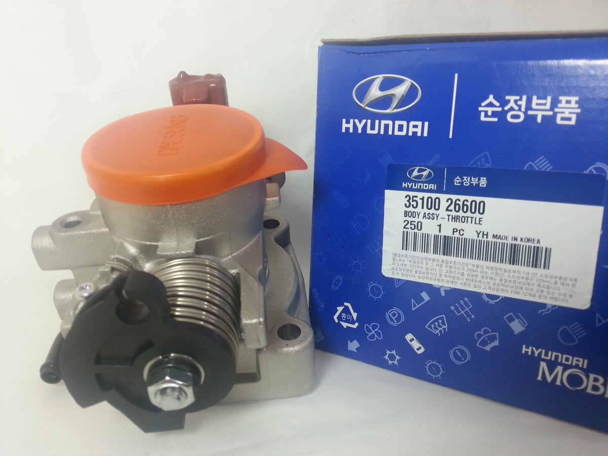 3510026600 Genuine Throttle Body for Hyundai Verna 1999~2006, Avante X ...