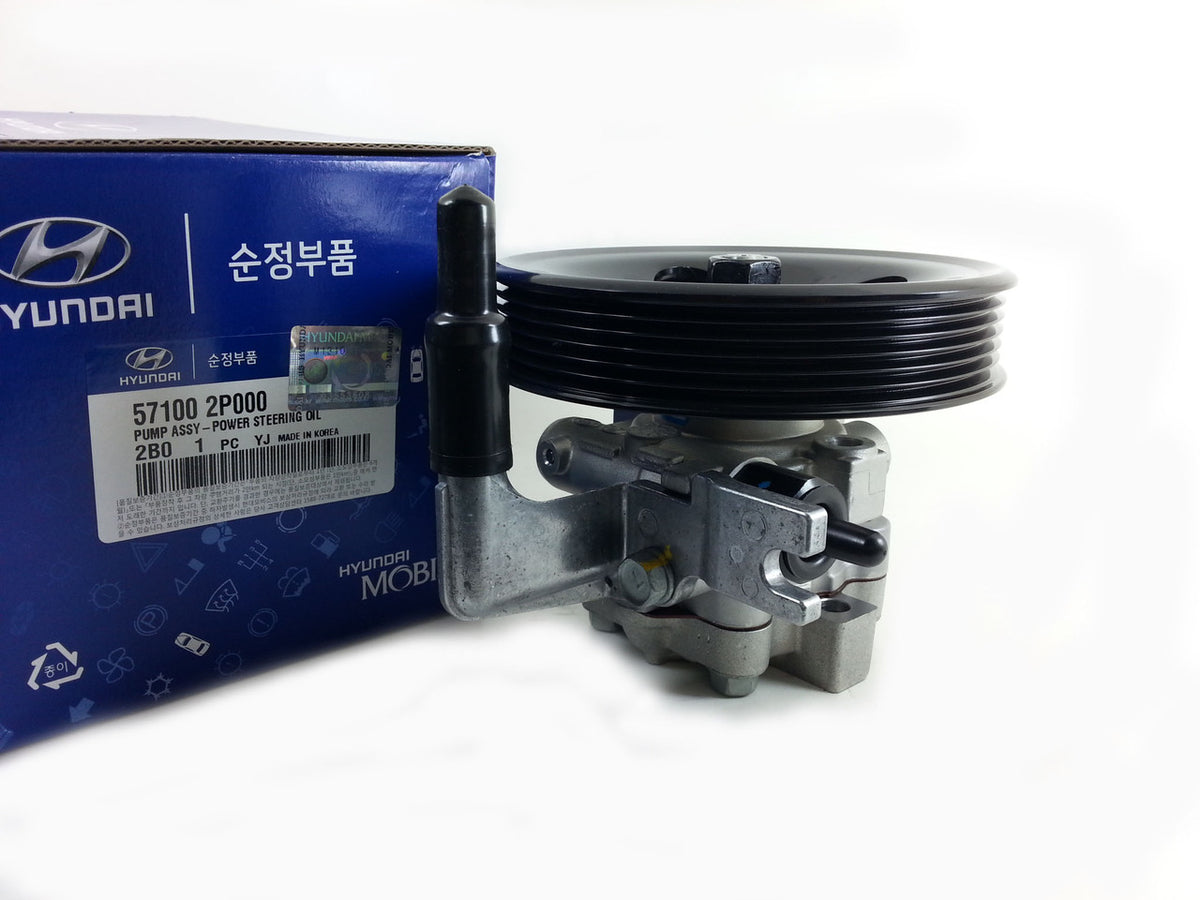 571002P000 Genuine Hyundai Kia Power Steering Oil Pump for Hyundai San ...